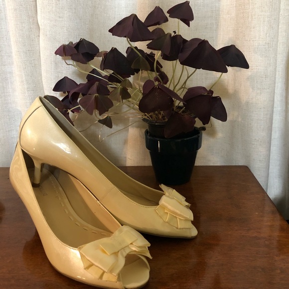 Enzo Angiolini | Shoes | Enzo Angiolini Patent Leather Peep Toe | Poshmark